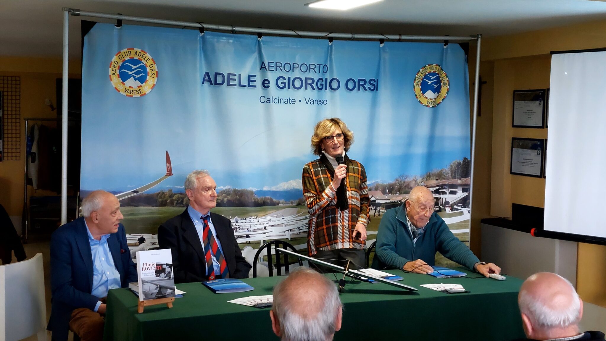 Presentazione della biografia su Plinio Rovesti • ACAO - Aero Club Adele Orsi